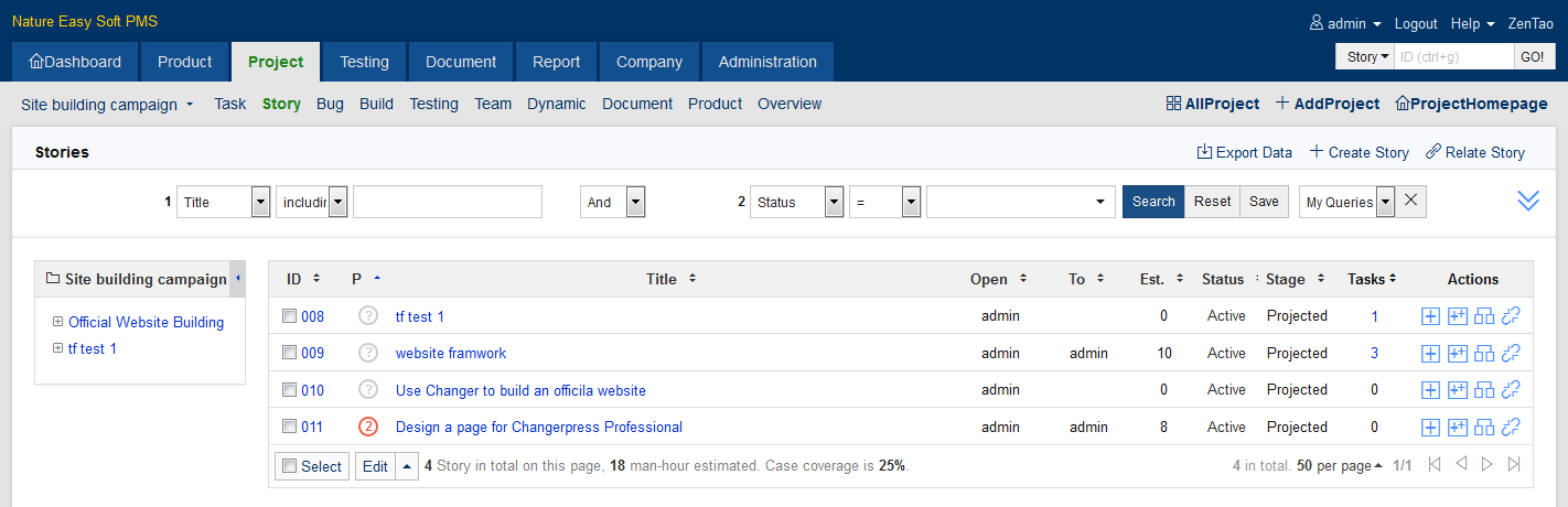 How to decompose tasks? - Technical Support - ZenTao